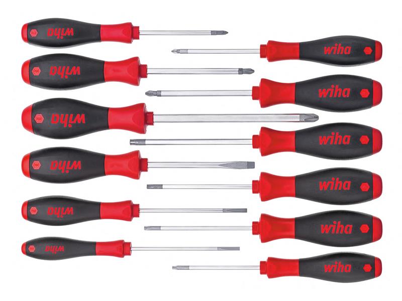 Wiha SoftFinish Screwdriver Set, 12 Piece | Handy Hardware
