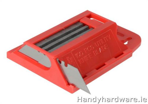 BlueSpot Tools Utility Blades In Holder 100 Piece 29194 | Handy Hardware