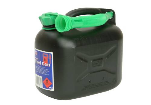 S STYLE Diesel Fuel Can & Spout Black 5 Litre | Handy Hardware