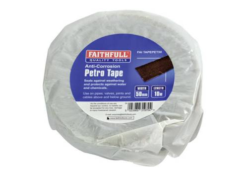 Faithfull Petro Anti-Corrosion Tape 50mm x 10m | Handy Hardware
