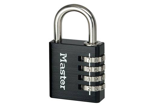 Master Lock Black 40mm 4 Digit Combination Padlock | Handy Hardware
